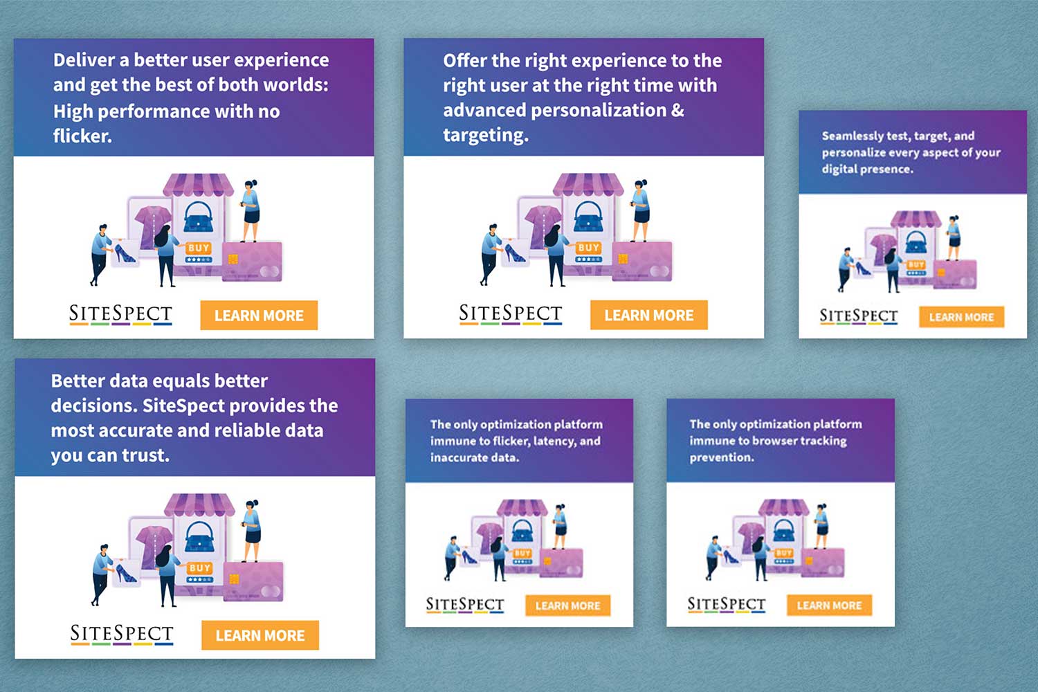 Jen Decker Portfolio - Display Ads